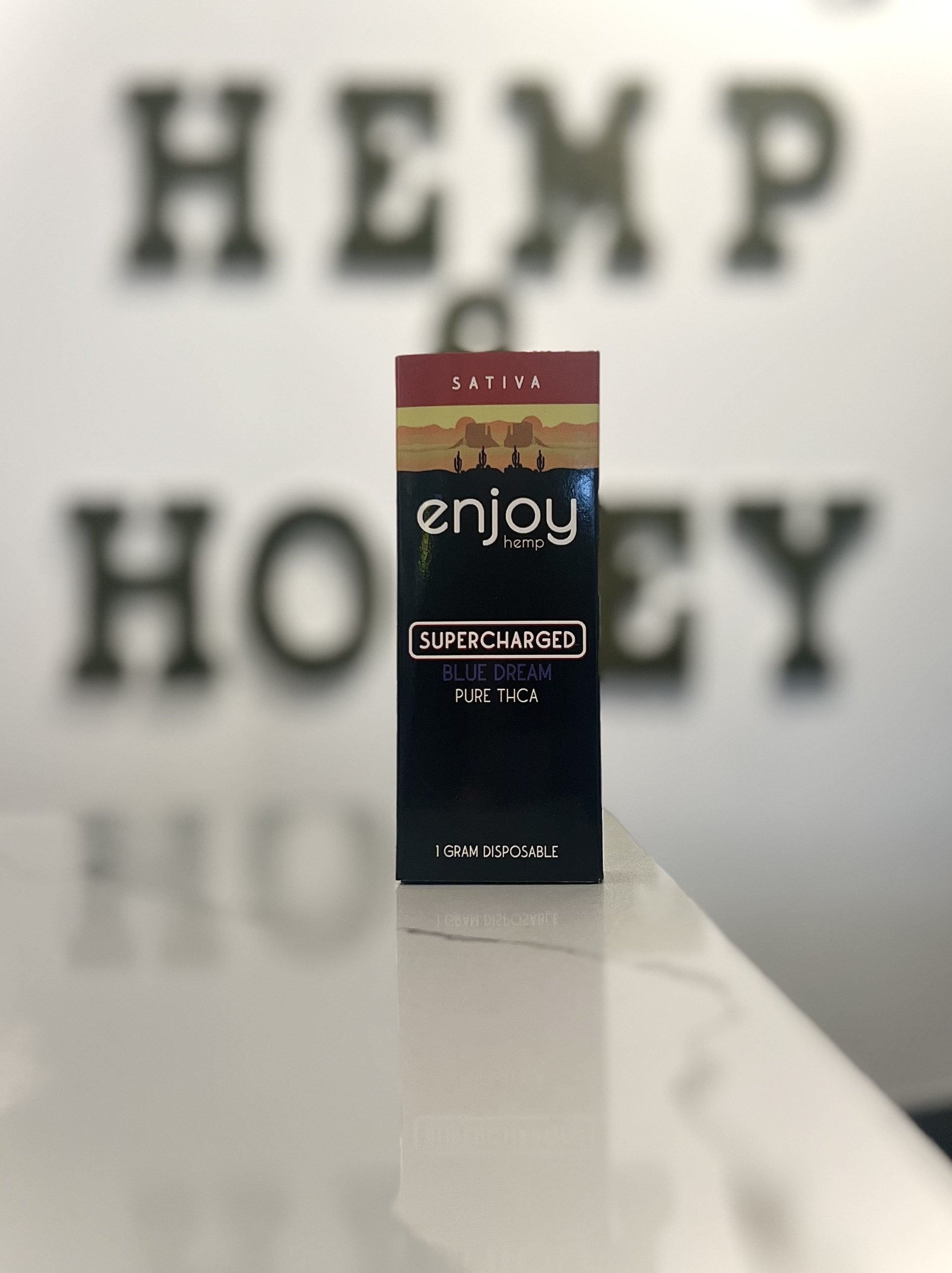 Elevate with Blue Dream THCA Disposable by Enjoy | Hemp & Honey | Hemp ...