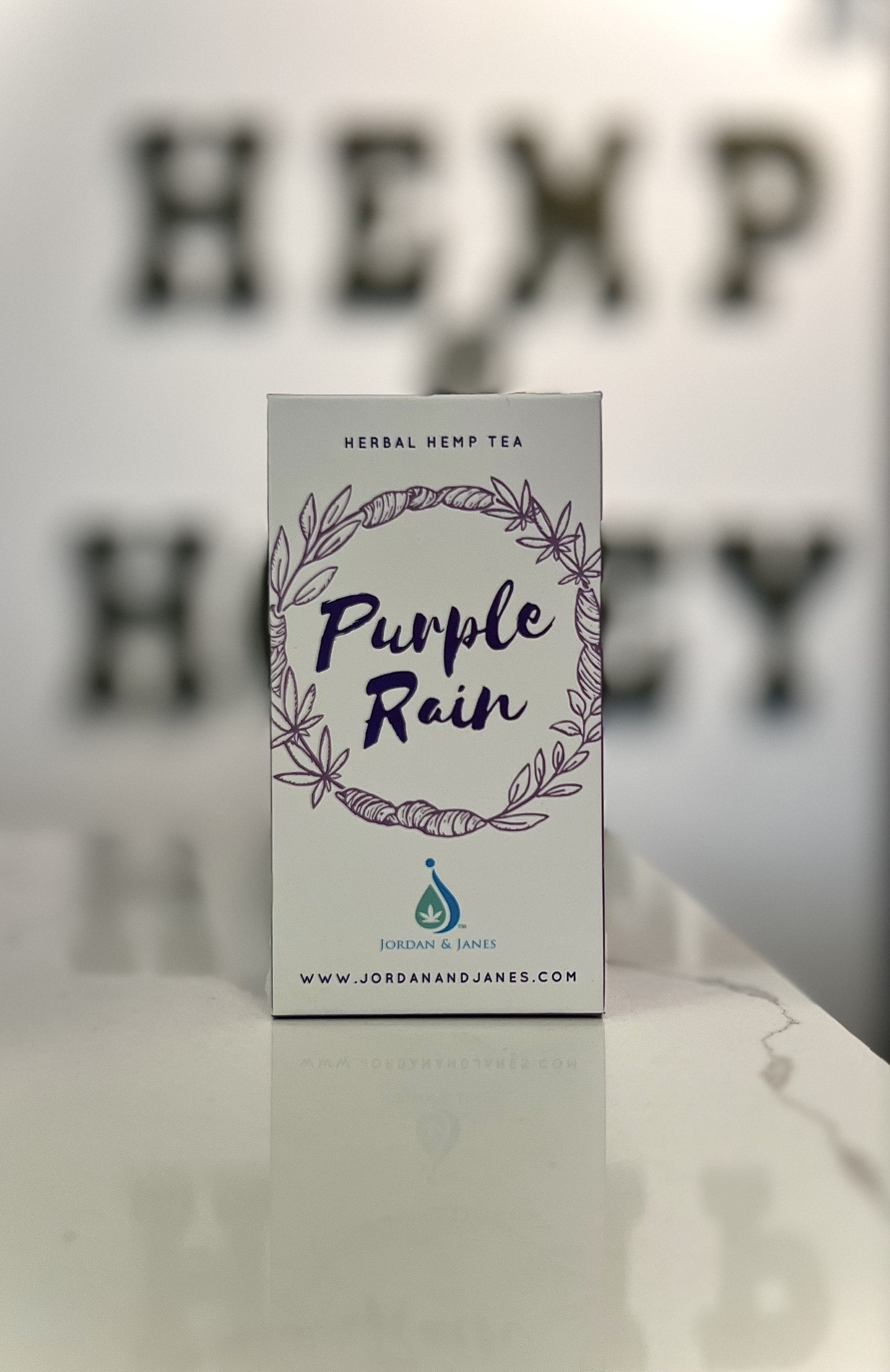 Jordan & Janes - Purple Rain Tea - CBD-Infused Relaxation Blend | Hemp ...