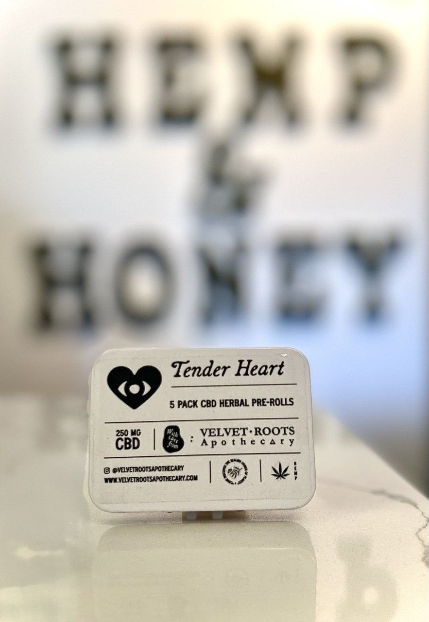 Velvet Roots Apothecary Tender Heart | Hemp & Honey
